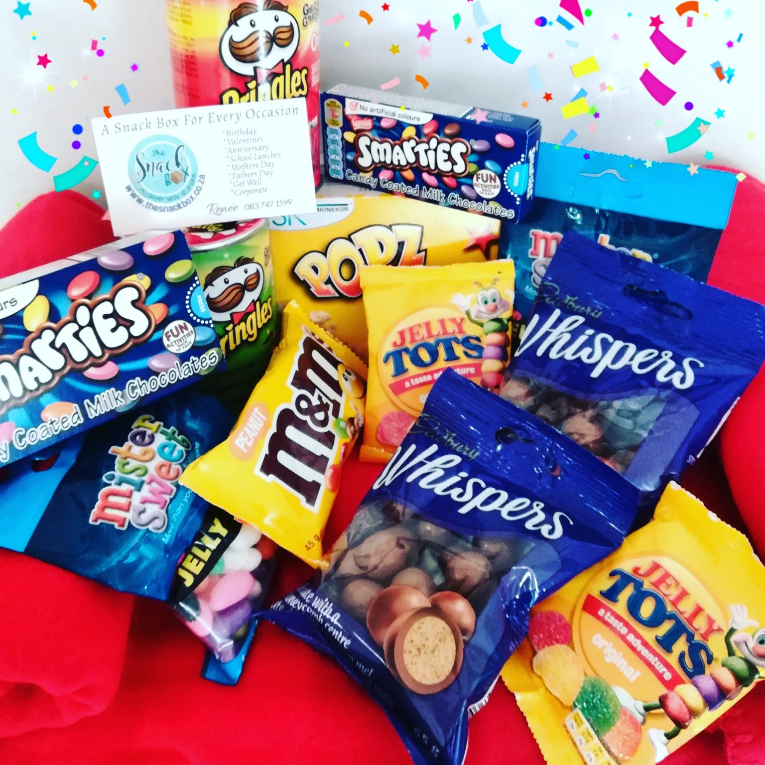 Pre-packed lunch box snacks - The Snack Box