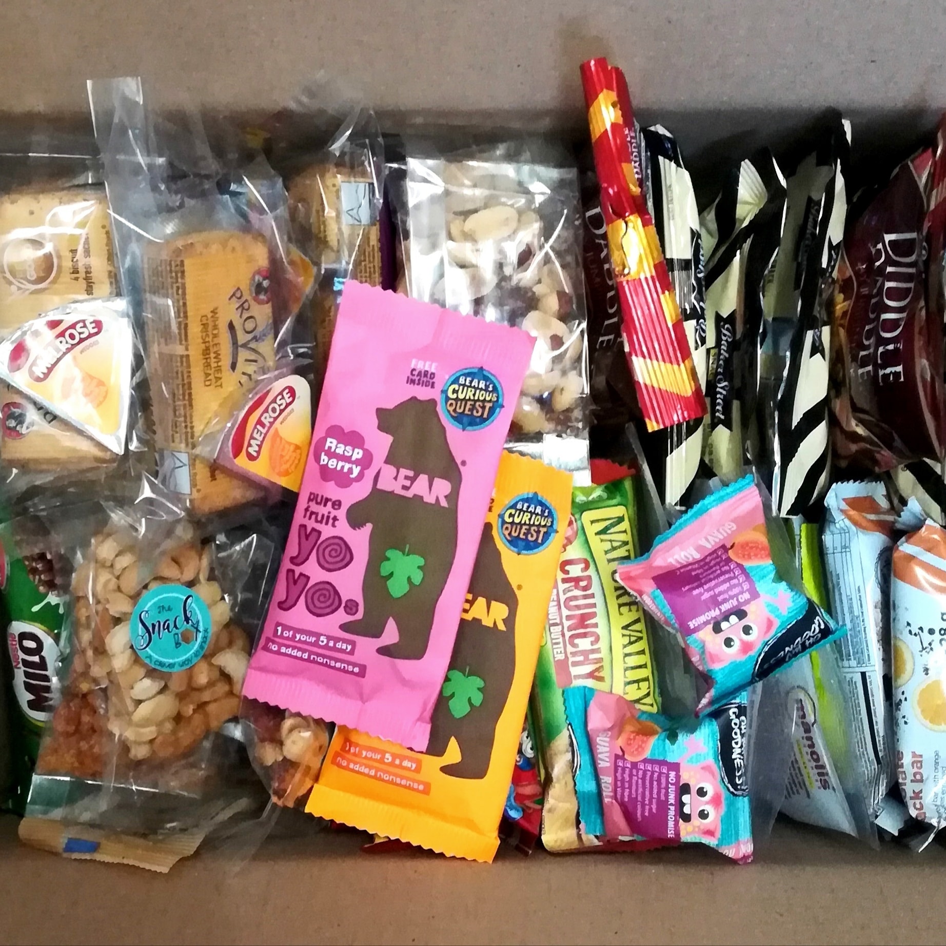 Pre-Packed Snacks Value Box - The Snack Box