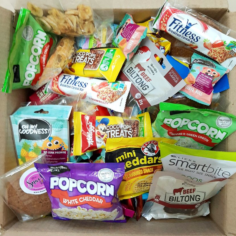 Pre-packed lunch box snacks - The Snack Box