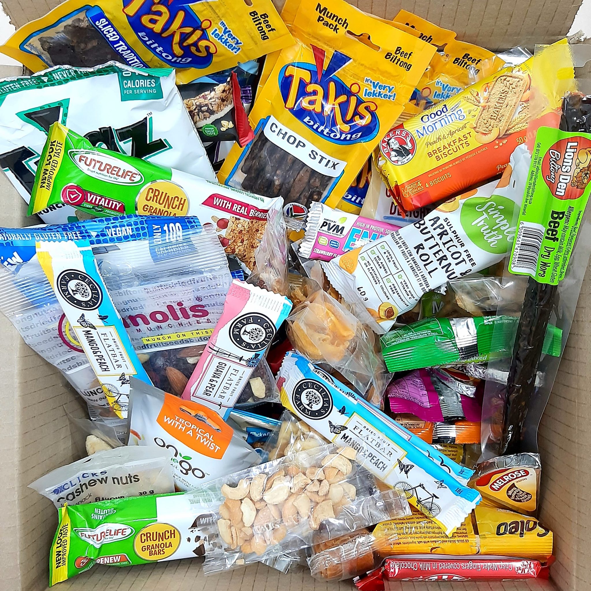 Pre-packed lunch box snacks - The Snack Box